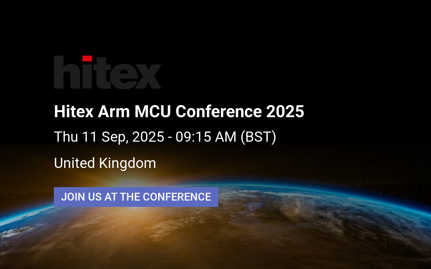 Hitex Arm MCU Conference 2025